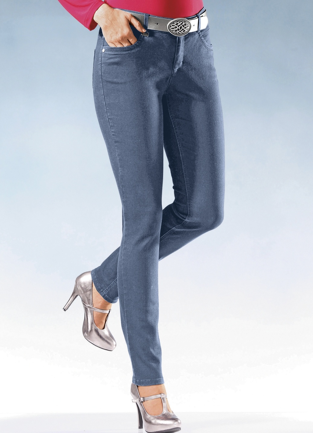 För Damer: Magic-jeans i 11 färger - JEANSBLAU