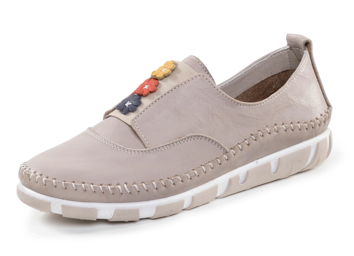 Gemini tofflor med en subtil skrynklig struktur och färgglada ...